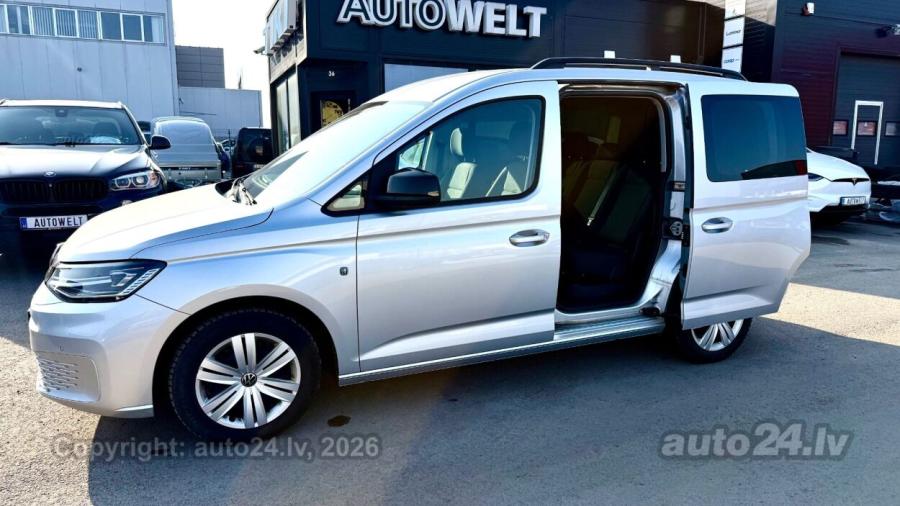 Pelēks Volkswagen Caddy 2023 Tallina, ar dzinēja tilpumu 2.00 L un nobraukumu 115 tūkst. km par 21990 €, foto 6 vietnē AUTOMOTO.COM.LV