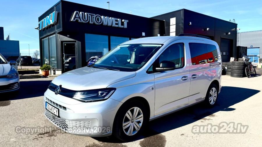 Grey Volkswagen Caddy 2023 in Tallinn, with an engine capacity of 2.00 L and mileage of 83 thousand km for 22990 €, photo 4 on AUTOMOTO.COM.LV