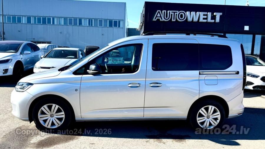 Grey Volkswagen Caddy 2023 in Tallinn, with an engine capacity of 2.00 L and mileage of 83 thousand km for 22990 €, photo 10 on AUTOMOTO.COM.LV