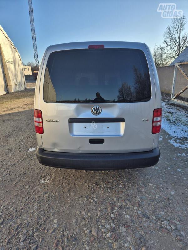 Grey Volkswagen Caddy 2013 in Vilkaviskis, with an engine capacity of 1.60 L and mileage of 210 thousand km for 4950 €, photo 4 on AUTOMOTO.COM.LV