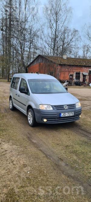 Volkswagen Caddy 2006 Gulbene, ar dzinēja tilpumu 1.90 L un nobraukumu 296 tūkst. km par 2100 €, foto  vietnē AUTOMOTO.COM.LV