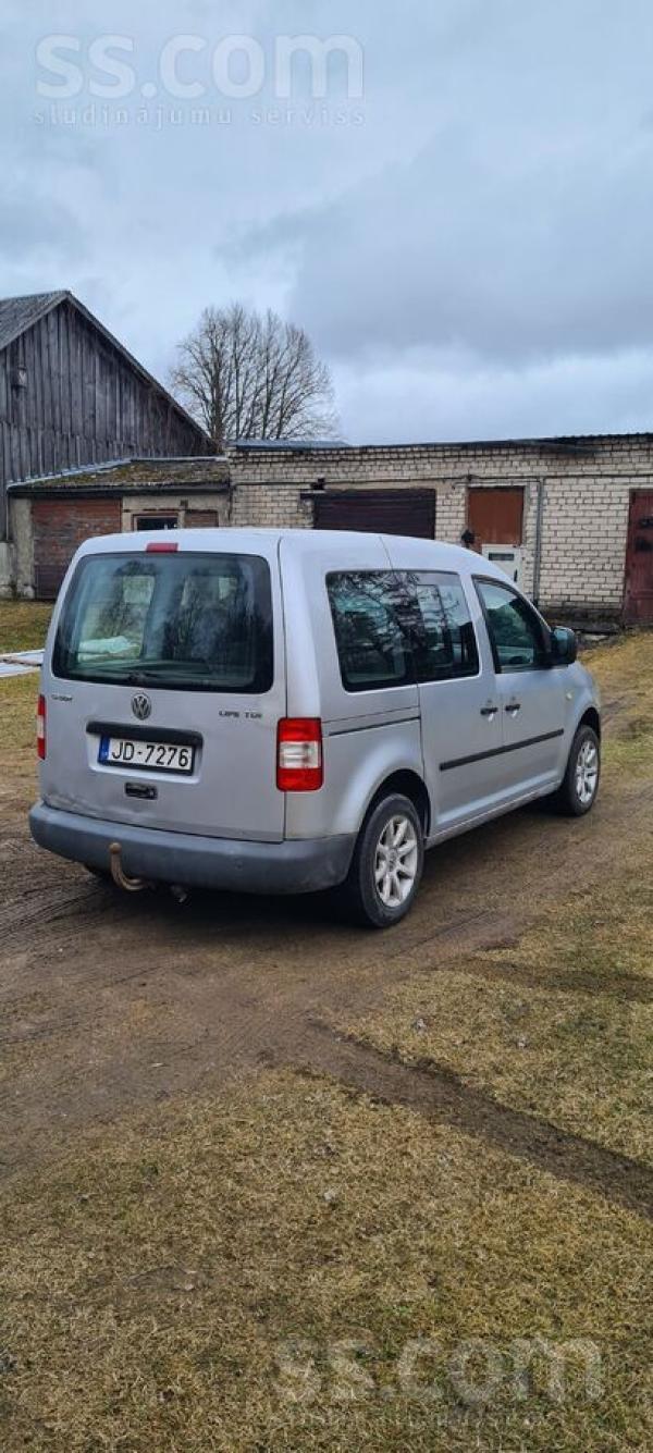 Volkswagen Caddy 2006 Gulbene, ar dzinēja tilpumu 1.90 L un nobraukumu 296 tūkst. km par 2100 €, foto 3 vietnē AUTOMOTO.COM.LV
