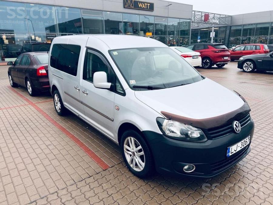 Volkswagen Caddy 2011 in Riga, with an engine capacity of 1.60 L and mileage of 412 thousand km for 4050 €, photo 1 on AUTOMOTO.COM.LV