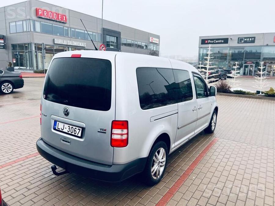 Volkswagen Caddy 2011 in Riga, with an engine capacity of 1.60 L and mileage of 412 thousand km for 4050 €, photo 3 on AUTOMOTO.COM.LV
