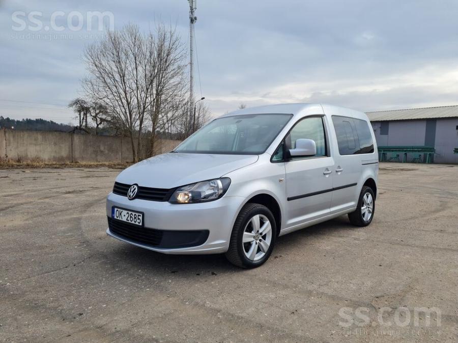 Volkswagen Caddy 2012 in Ogre, with an engine capacity of 1.60 L and mileage of 0 thousand km for 6770 €, photo 1 on AUTOMOTO.COM.LV