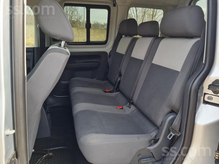 Volkswagen Caddy 2012 in Ogre, with an engine capacity of 1.60 L and mileage of 0 thousand km for 6770 €, photo 19 on AUTOMOTO.COM.LV
