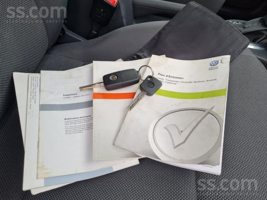 Volkswagen Caddy 2012 in Ogre, with an engine capacity of 1.60 L and mileage of 0 thousand km for 6770 €, photo 29 on AUTOMOTO.COM.LV
