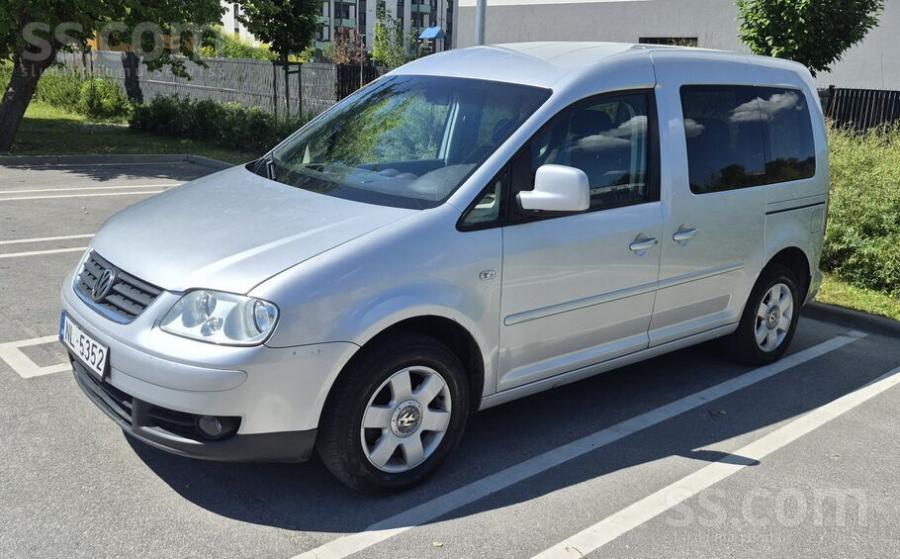 Volkswagen Caddy 2006 in Riga, with an engine capacity of 1.90 L and mileage of 376 thousand km for 2150 €, photo 1 on AUTOMOTO.COM.LV