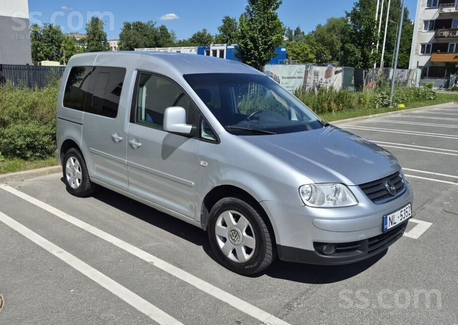 Volkswagen Caddy 2006 in Riga, with an engine capacity of 1.90 L and mileage of 376 thousand km for 2150 €, photo 5 on AUTOMOTO.COM.LV