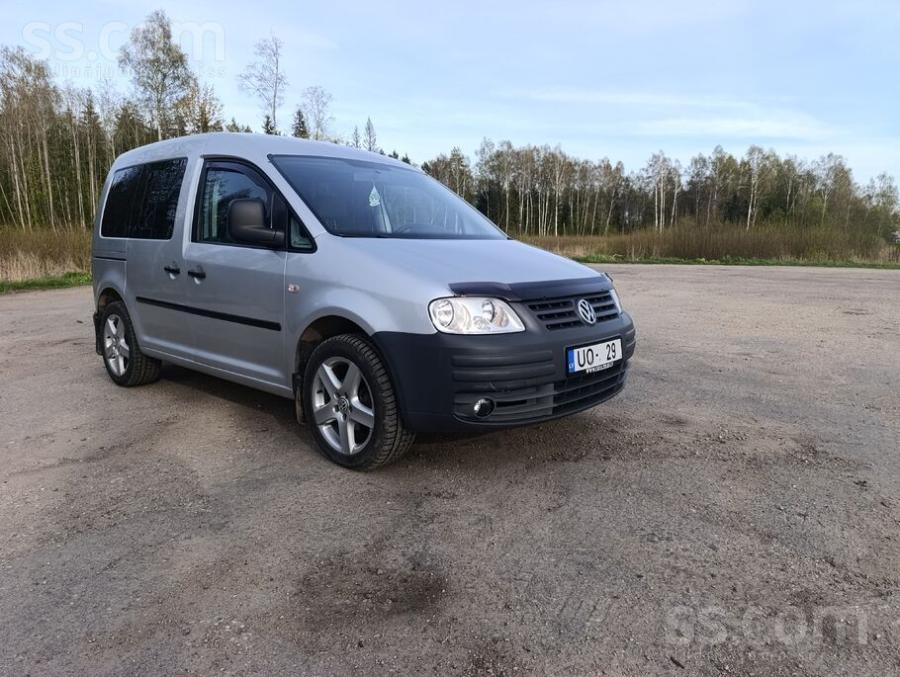 Volkswagen Caddy 2007 in Valmiera, with an engine capacity of 1.90 L and mileage of 343 thousand km for 3200 €, photo 2 on AUTOMOTO.COM.LV