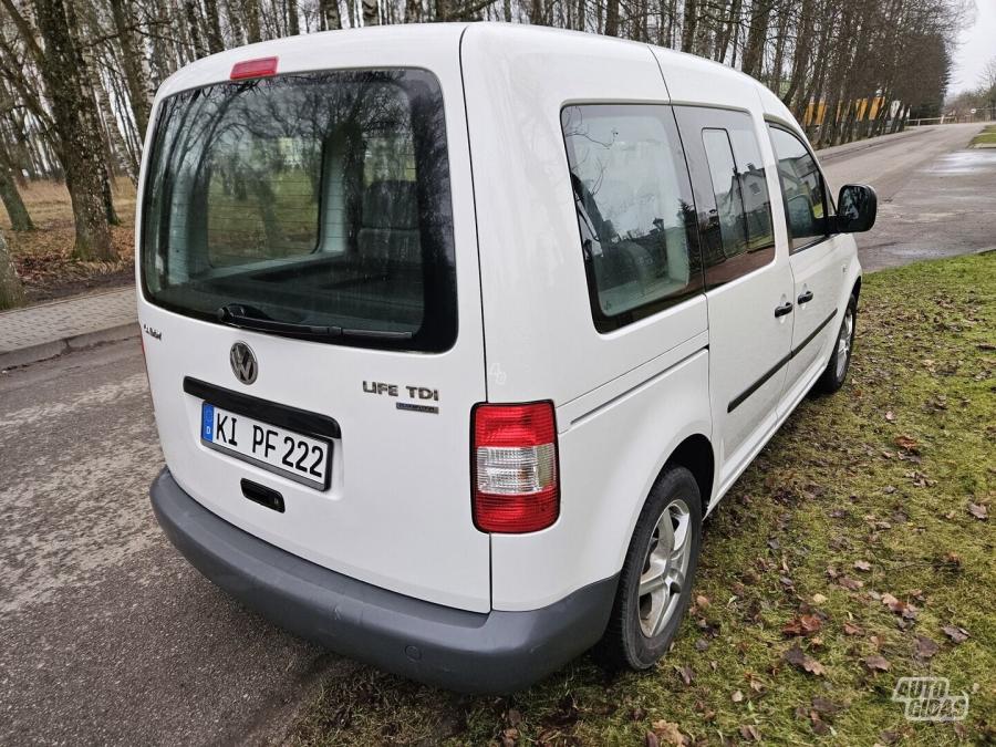 Volkswagen Caddy 2010 in Mazeikiai, with an engine capacity of 1.90 L and mileage of 255 thousand km for 4350 €, photo 9 on AUTOMOTO.COM.LV