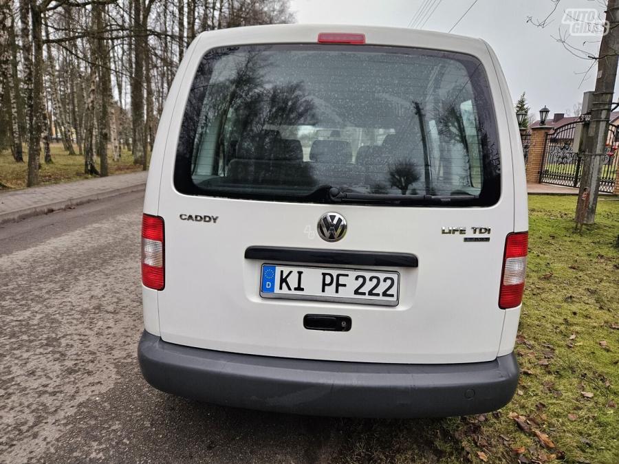 Volkswagen Caddy 2010 in Mazeikiai, with an engine capacity of 1.90 L and mileage of 255 thousand km for 4350 €, photo 10 on AUTOMOTO.COM.LV