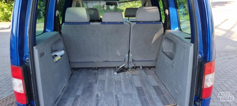 Volkswagen Caddy 2005 in Kaunas, with an engine capacity of 1.90 L and mileage of 382 thousand km for 1650 €, photo 11 on AUTOMOTO.COM.LV