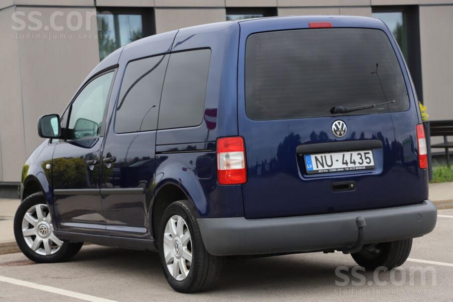 Volkswagen Caddy 2005 in Tukums, with an engine capacity of 1.90 L and mileage of 378 thousand km for 3990 €, photo 5 on AUTOMOTO.COM.LV