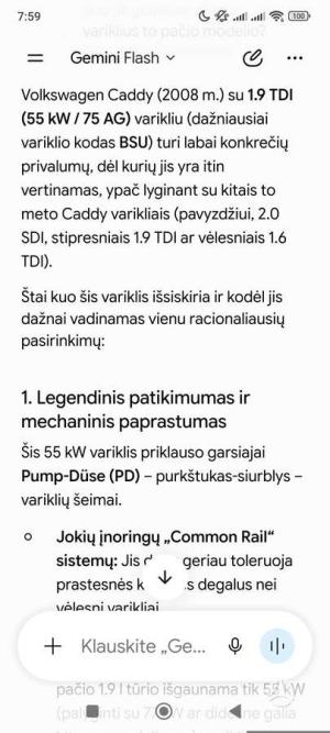 Фольксваген Кадди 2008 в Вильнюс, объемом двигателя 1.90 л и пробегом 334 тыс. км за 1400 €, фото 34 на AUTOMOTO.COM.LV
