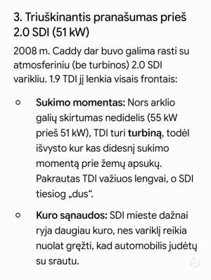 Фольксваген Кадди 2008 в Вильнюс, объемом двигателя 1.90 л и пробегом 334 тыс. км за 1400 €, фото 36 на AUTOMOTO.COM.LV