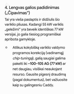 Фольксваген Кадди 2008 в Вильнюс, объемом двигателя 1.90 л и пробегом 334 тыс. км за 1400 €, фото 37 на AUTOMOTO.COM.LV