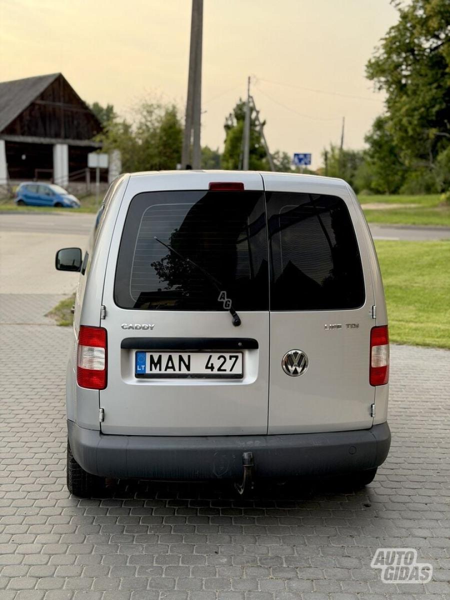 Volkswagen Caddy 2008 in Vilnius, with an engine capacity of 1.90 L and mileage of 286 thousand km for 4400 €, photo 6 on AUTOMOTO.COM.LV