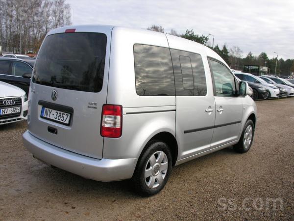 Volkswagen Caddy 2009 Rīga, ar dzinēja tilpumu 2.00 L un nobraukumu 0 tūkst. km par 4250 €, foto 3 vietnē AUTOMOTO.COM.LV