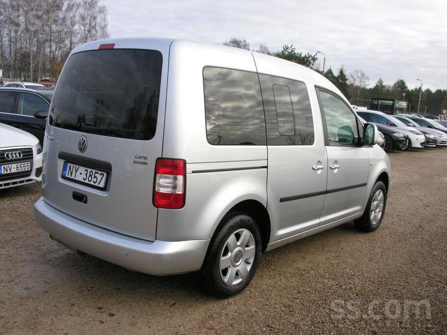 Volkswagen Caddy 2009 Rīga, ar dzinēja tilpumu 2.00 L un nobraukumu 0 tūkst. km par 4250 €, foto 3 vietnē AUTOMOTO.COM.LV