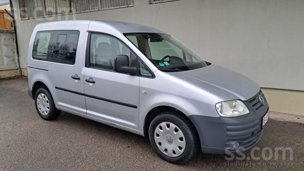 Volkswagen Caddy 2009 Ogre, ar dzinēja tilpumu 1.90 L un nobraukumu 286 tūkst. km par 4950 €, foto 1 vietnē AUTOMOTO.COM.LV