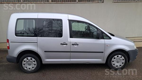 Volkswagen Caddy 2009 Ogre, ar dzinēja tilpumu 1.90 L un nobraukumu 286 tūkst. km par 4950 €, foto 6 vietnē AUTOMOTO.COM.LV