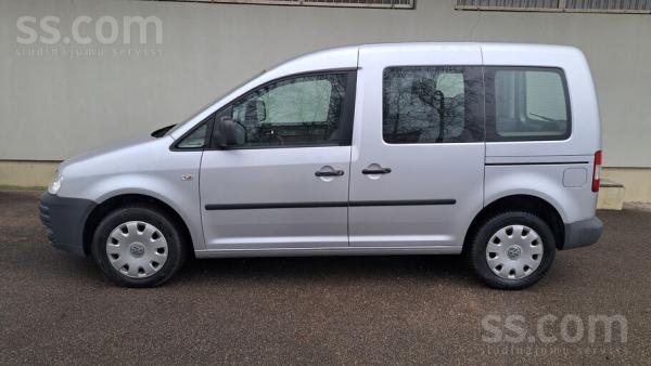 Volkswagen Caddy 2009 in Ogre, with an engine capacity of 1.90 L and mileage of 286 thousand km for 4950 €, photo 8 on AUTOMOTO.COM.LV