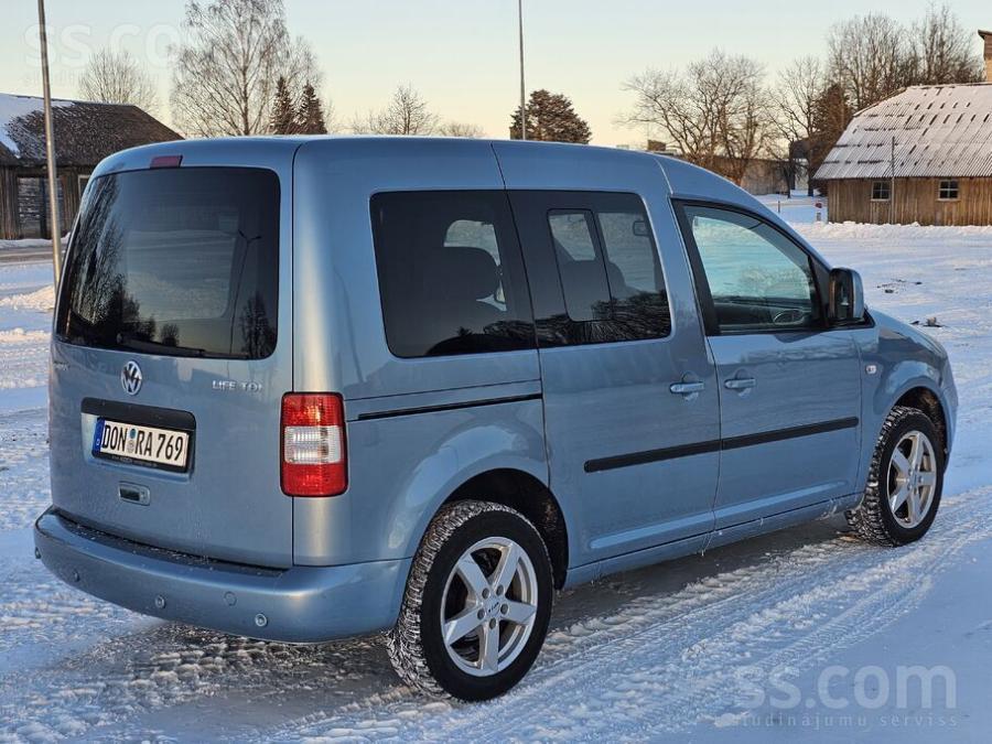 Volkswagen Caddy 2009 Cēsis, ar dzinēja tilpumu 1.90 L un nobraukumu 257 tūkst. km par 5990 €, foto 6 vietnē AUTOMOTO.COM.LV