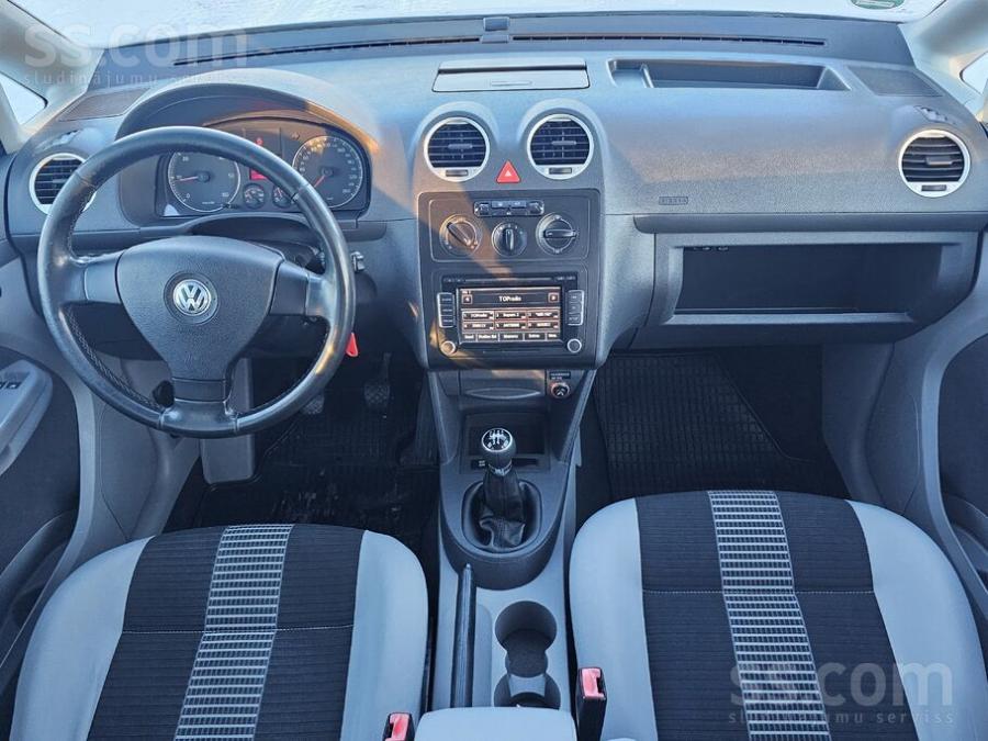 Volkswagen Caddy 2009 Cēsis, ar dzinēja tilpumu 1.90 L un nobraukumu 257 tūkst. km par 5990 €, foto 10 vietnē AUTOMOTO.COM.LV