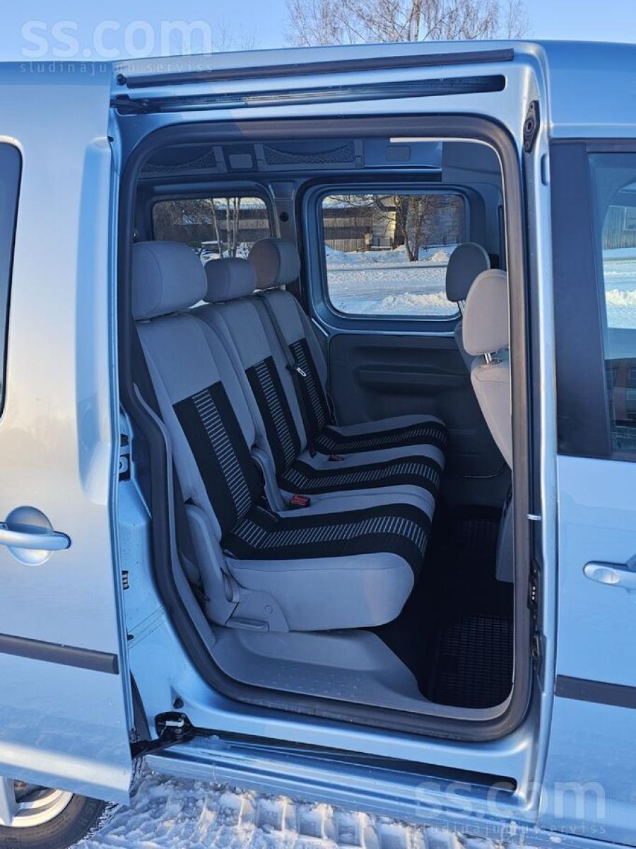 Volkswagen Caddy 2009 Cēsis, ar dzinēja tilpumu 1.90 L un nobraukumu 257 tūkst. km par 5990 €, foto 13 vietnē AUTOMOTO.COM.LV