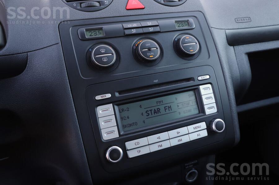 Фольксваген Кадди 2009 в Тукумс, объемом двигателя 1.90 л и пробегом 287 тыс. км за 4450 €, фото 9 на AUTOMOTO.COM.LV