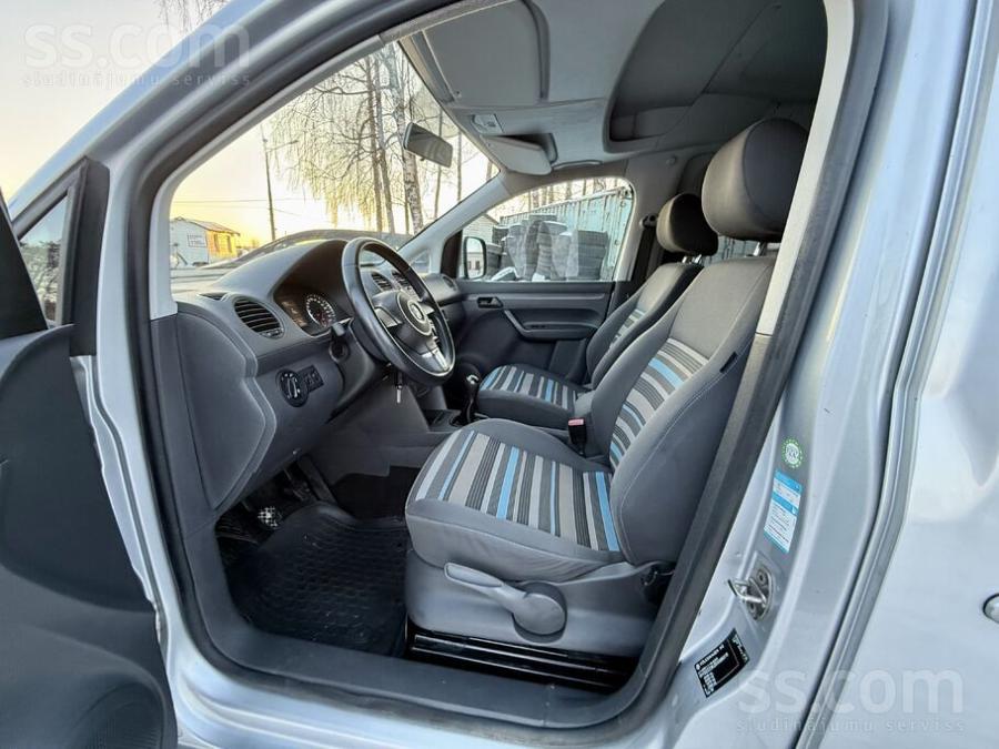 Volkswagen Caddy 2012 in Riga, with an engine capacity of 1.60 L and mileage of 0 thousand km for 4990 €, photo 14 on AUTOMOTO.COM.LV