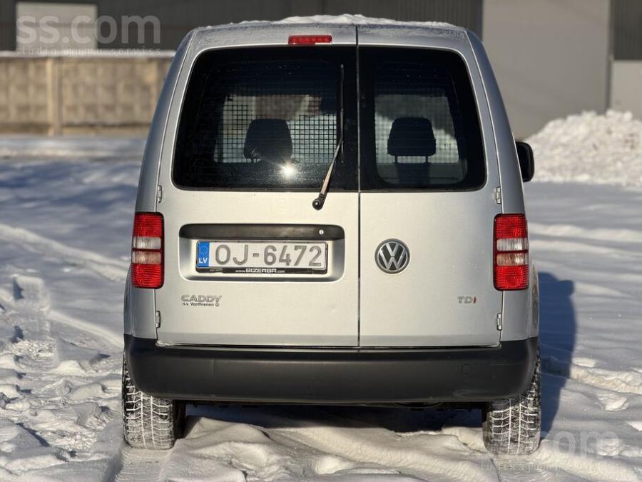 Volkswagen Caddy 2013 in Ogre, with an engine capacity of 1.60 L and mileage of 249 thousand km for 6200 €, photo 7 on AUTOMOTO.COM.LV