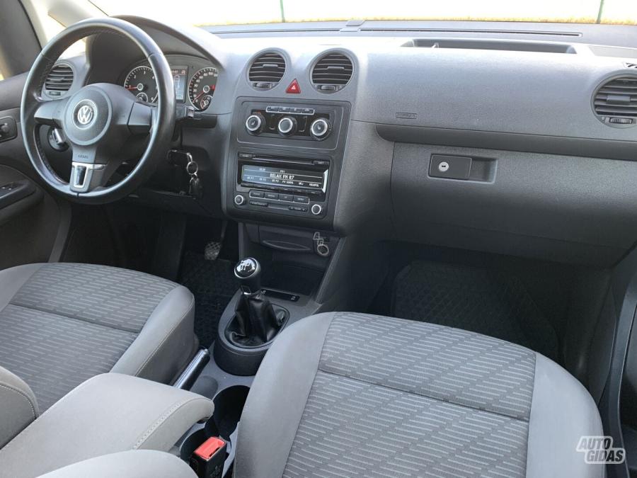 Volkswagen Caddy 2013 Kauņa, ar dzinēja tilpumu 1.60 L un nobraukumu 276 tūkst. km par 6899 €, foto 13 vietnē AUTOMOTO.COM.LV