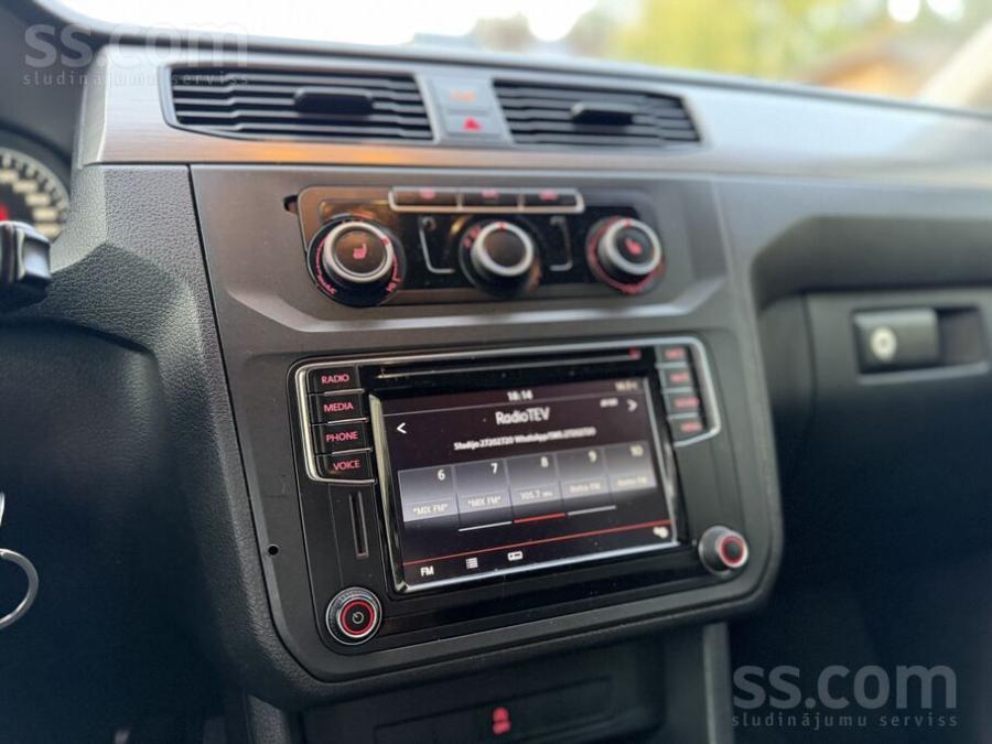 Volkswagen Caddy 2016 in Valmiera, with an engine capacity of 2.00 L and mileage of 292 thousand km for 6200 €, photo 15 on AUTOMOTO.COM.LV