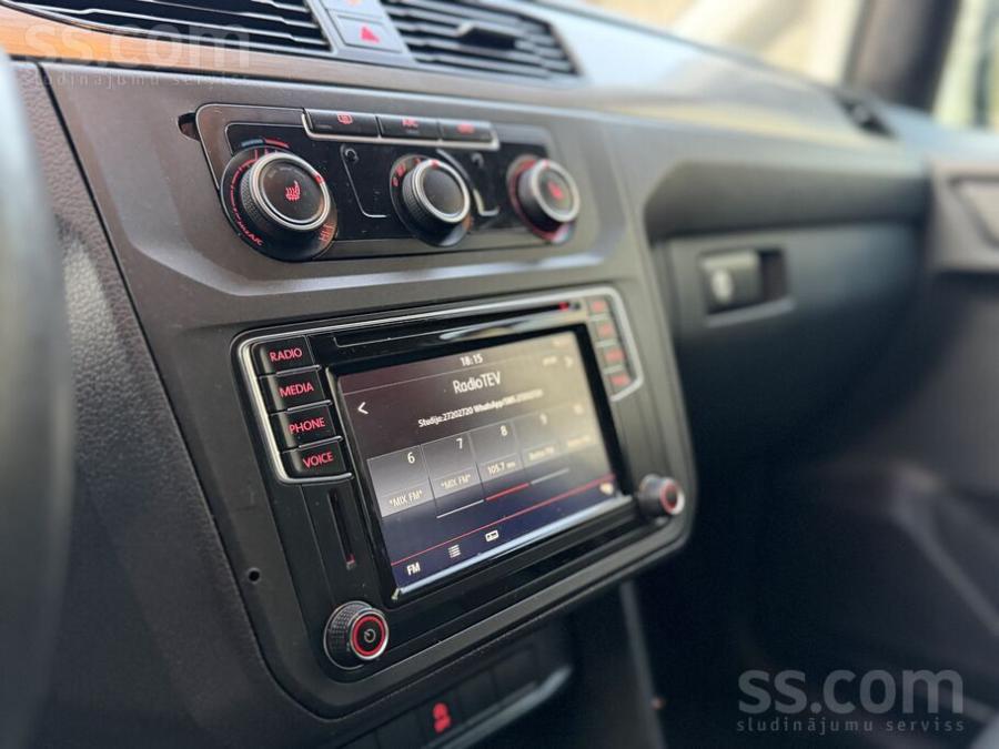 Volkswagen Caddy 2016 in Valmiera, with an engine capacity of 2.00 L and mileage of 292 thousand km for 6200 €, photo 19 on AUTOMOTO.COM.LV