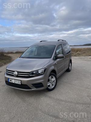 Volkswagen Caddy 2017 in Riga, with an engine capacity of 1.40 L and mileage of 75 thousand km for 15550 €, photo 1 on AUTOMOTO.COM.LV