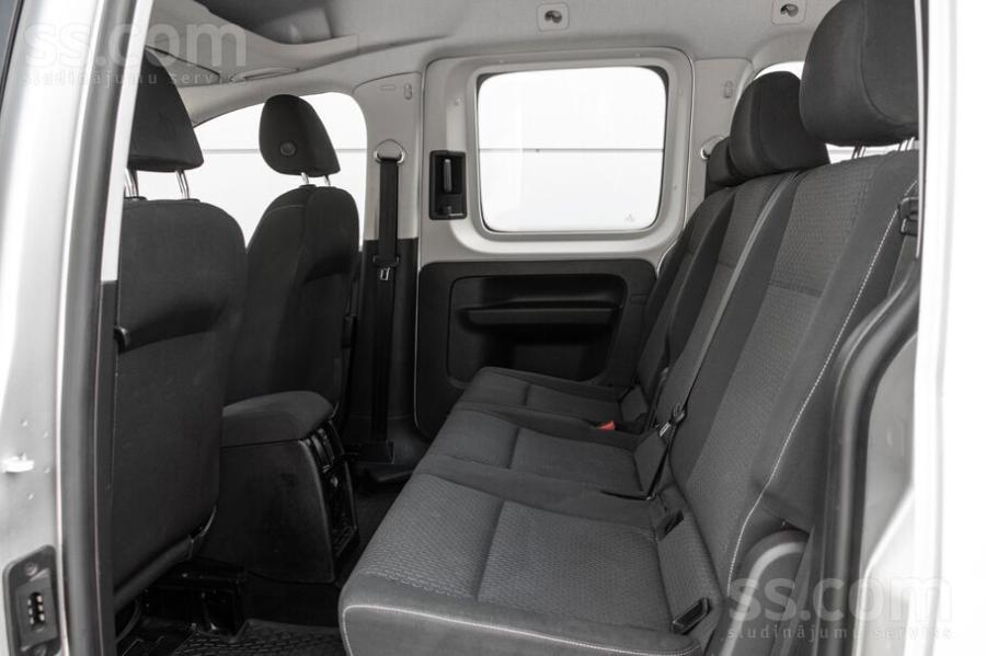 Volkswagen Caddy 2017 in Riga, with an engine capacity of 1.40 L and mileage of 384 thousand km for 8990 €, photo 14 on AUTOMOTO.COM.LV
