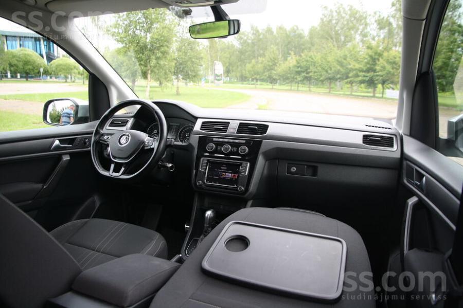 Volkswagen Caddy 2019 in Tukums, with an engine capacity of 2.00 L and mileage of 260 thousand km for 15900 €, photo 7 on AUTOMOTO.COM.LV