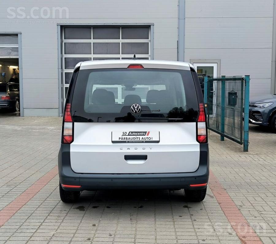 Volkswagen Caddy 2021 in Liepaja, with an engine capacity of 2.00 L and mileage of 84 thousand km for 19900 €, photo 5 on AUTOMOTO.COM.LV