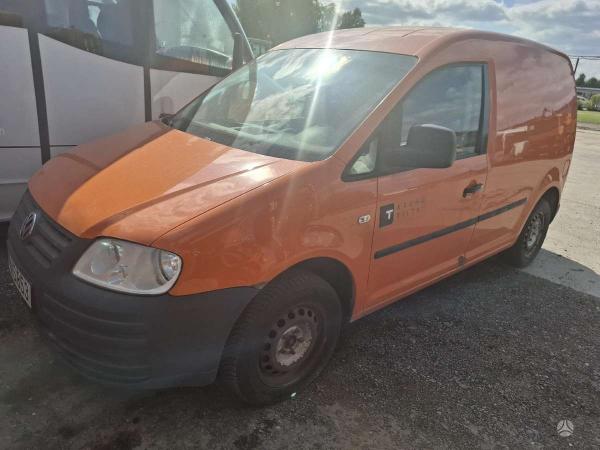 Orange Volkswagen Caddy 2009 in Kaunas, with an engine capacity of 1.97 L and mileage of 371 thousand km for 1573 €, photo 4 on AUTOMOTO.COM.LV