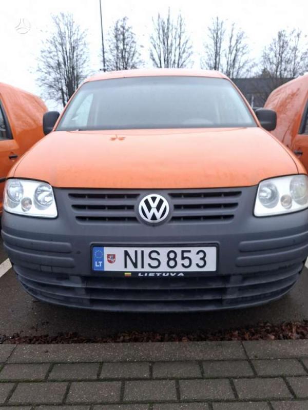 Orange Volkswagen Caddy 2009 in Kaunas, with an engine capacity of 1.97 L and mileage of 371 thousand km for 1573 €, photo 7 on AUTOMOTO.COM.LV