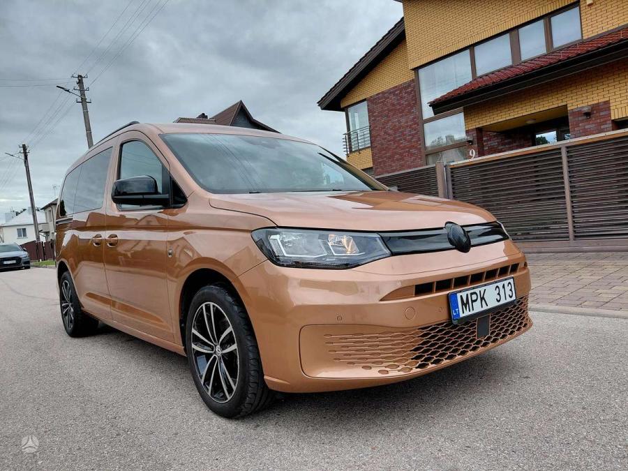 Oranžs Volkswagen Caddy 2022 Vilkaviškis, ar dzinēja tilpumu 2.00 L un nobraukumu 102 tūkst. km par 17800 €, foto 1 vietnē AUTOMOTO.COM.LV
