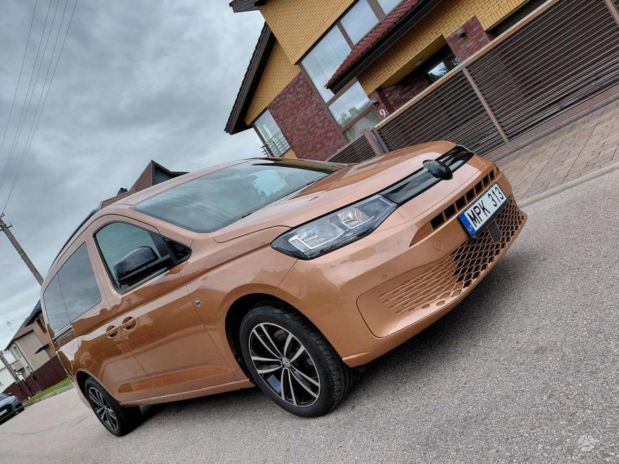 Oranžs Volkswagen Caddy 2022 Vilkaviškis, ar dzinēja tilpumu 2.00 L un nobraukumu 102 tūkst. km par 17800 €, foto 5 vietnē AUTOMOTO.COM.LV