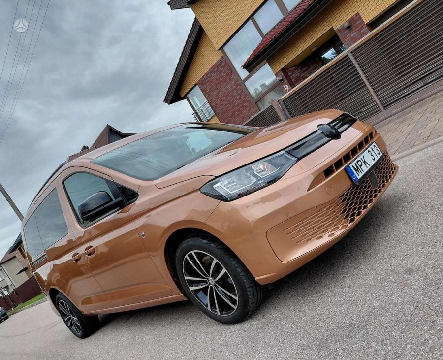 Oranžs Volkswagen Caddy 2022 Vilkaviškis, ar dzinēja tilpumu 2.00 L un nobraukumu 102 tūkst. km par 17800 €, foto 7 vietnē AUTOMOTO.COM.LV