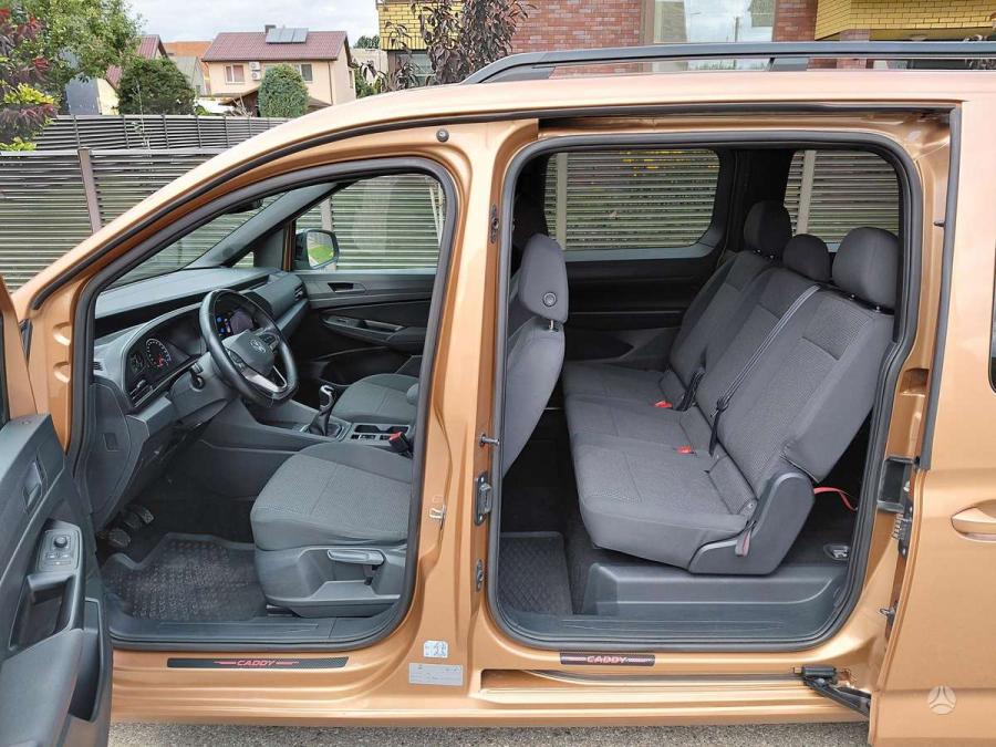 Oranžs Volkswagen Caddy 2022 Vilkaviškis, ar dzinēja tilpumu 2.00 L un nobraukumu 102 tūkst. km par 17800 €, foto 35 vietnē AUTOMOTO.COM.LV