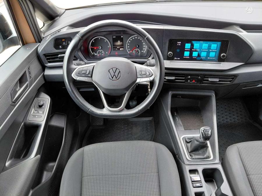 Oranžs Volkswagen Caddy 2022 Vilkaviškis, ar dzinēja tilpumu 2.00 L un nobraukumu 102 tūkst. km par 17800 €, foto 44 vietnē AUTOMOTO.COM.LV