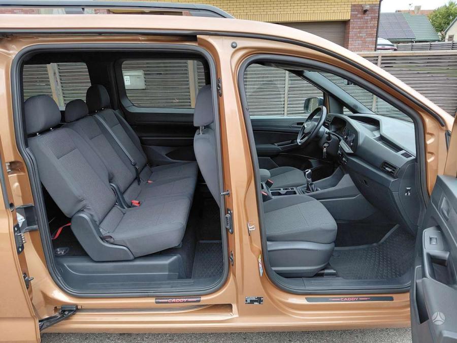 Oranžs Volkswagen Caddy 2022 Vilkaviškis, ar dzinēja tilpumu 2.00 L un nobraukumu 102 tūkst. km par 17800 €, foto 48 vietnē AUTOMOTO.COM.LV