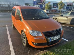 Orange Volkswagen Caddy 2009 in Riga, with an engine capacity of 2.00 L and mileage of 0 thousand km for 1450 €, photo 3 on AUTOMOTO.COM.LV