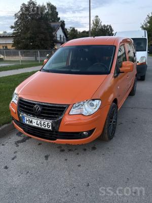 Orange Volkswagen Caddy 2009 in Riga, with an engine capacity of 2.00 L and mileage of 0 thousand km for 1450 €, photo 4 on AUTOMOTO.COM.LV